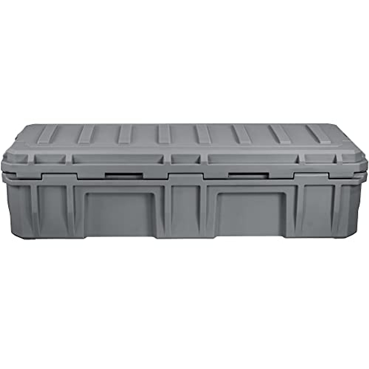 SR-110 Crossover Overland Cargo Case, Equipment Hard Case, Roto Molded, Stackable with Pad-Lock Hasp, Strap Mountable, TSA Standard, IPX4 Rated (Gray)