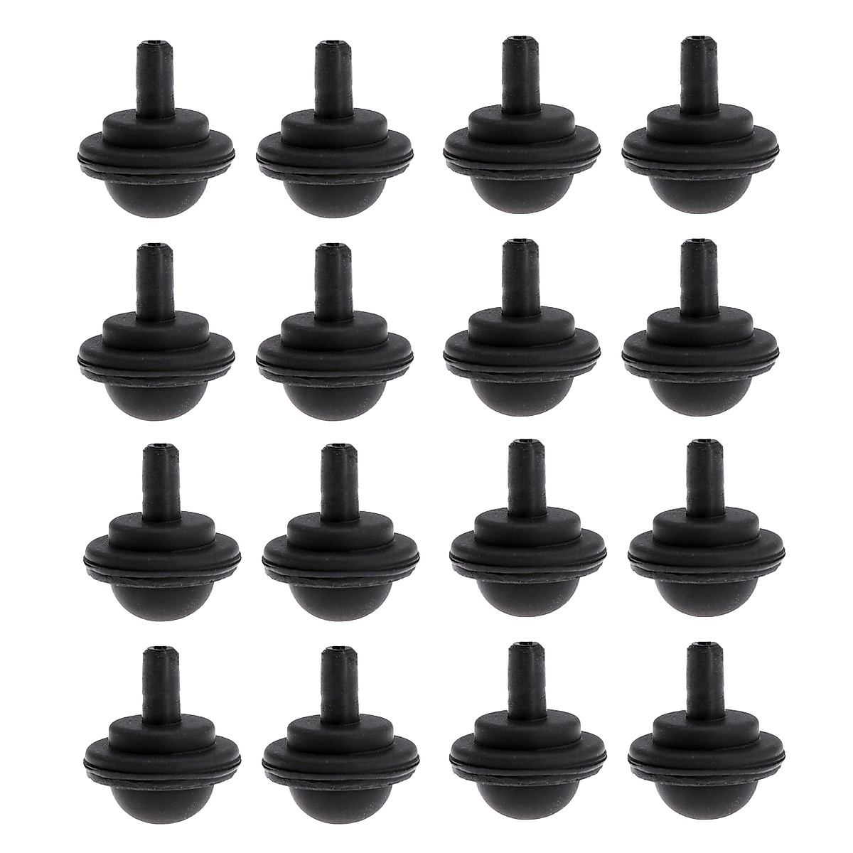 Replacement 031430-000 Grate Feet Rubber Bumpers for Viking Range Stove Top 16pcs