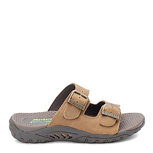 Skechers Women's Reggae-Jammin Sandal,desert crazyhorse,9 Extra Wide US