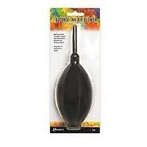 Ranger Alcohol Ink Accessories Bundle - Includes Alcohol Ink Air Blower, 3 pk Hard-Core Art Panels, Mini Blending Solution and PTP Flash Deals Blending Sticks