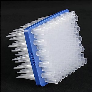 1000ul Pipette Tips - Universal Pipette Tips，with Box RNase/DNase Free & Pyrogen Safe, 96 Tips/Rack Pk x 10 Racks (960 Tips)