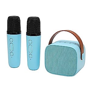 Portable Karaoke Machine, Reverb Sound Function Voice Changing Effects Portable Speaker Multifunction for Party for KTV (#2)