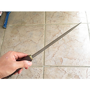 Crude - 8 Inch Premium Chef Knife, Carbon Steel, Forged and Sharp !