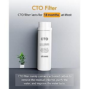 CTO Replacement Filter for Deepuro RO System WS4A/WS6A/WS4B/WS6B