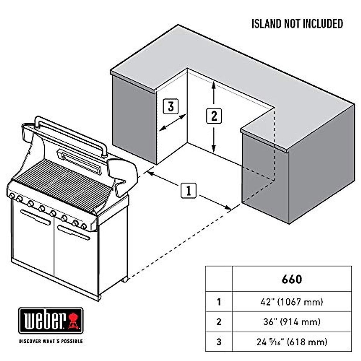 WEBER Summit S-660 Built-In Natural Gas Stainless Steel Grill (7460001)