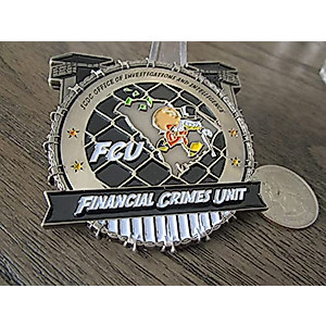 South Carolina Department of Corrections Financial Crimes Unit SCDC FCU Challenge Coin