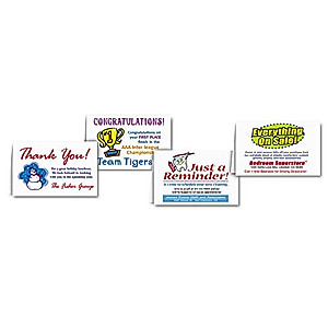 AVERY 3265 Greeting Cards, Inkjet, 5-1/2-Inch X8-1/2-Inch, 20/Bx, Matte White