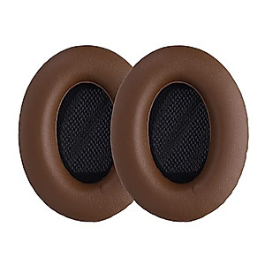 kwmobile Ear Pads Compatible with Bose Quietcomfort Earpads - 2X Replacement for Headphones - Dark Brown