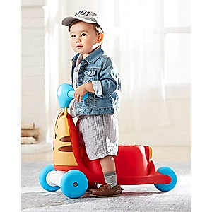 Skip Hop 3-in-1 Baby Activity Push Walker to Toddler Scooter, Daniel Tiger