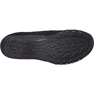 Skechers Sport Women's Breathe Easy Allure Fashion Sneaker,Black,10 M US