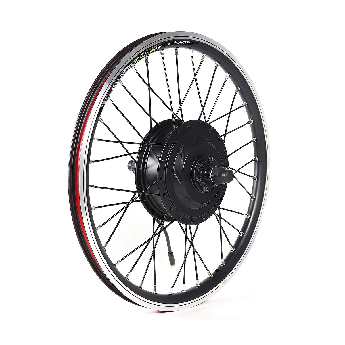 EBIKELING Waterproof Ebike Conversion Kit for Electric Bike 20" Rear Wheel Electric Bicycle Hub Motor Kit