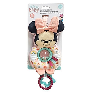 KIDS PREFERRED Disney Baby Minnie Mouse Spinner Ball On The Go Activity Toy