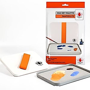 Redgrassgames Everlasting Wet Palette - Painter Lite - 50 Sheets/2 Foam - The Original Wet Palette for Miniature Painting, Approved by Pro Painters