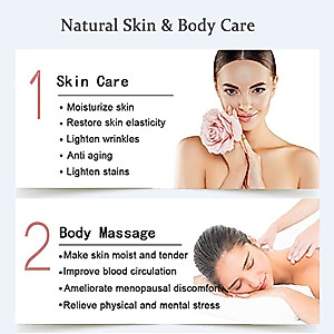 Rose Essential Oil 100% Pure Aromatherapy Oil Best Grade Rose Oil for Diffuser, Perfumes, Massage, Skin Care - 10ml