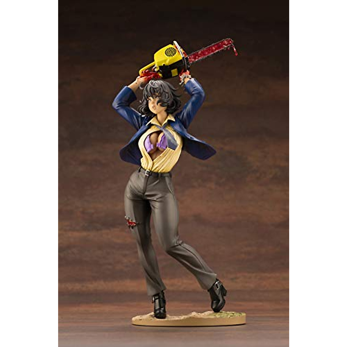 Kotobukiya Texas Chainsaw Massacre: Leatherface (Dance Version) Bishoujo Statue, Multicolor