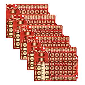 Gikfun Prototype PCB Breadboard for Arduino UNO R3 Shield Board (Pack of 5pcs) GK1011