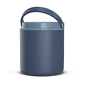 Hydrapeak 25oz Stainless Steel Vacuum Insulated Thermos Food Jar | Kids Thermos for Hot Food and Cold Food, Wide Mouth Leak-Proof Soup Thermos for Adults, 10 Hours Hot and 16 Hours Cold (Navy)