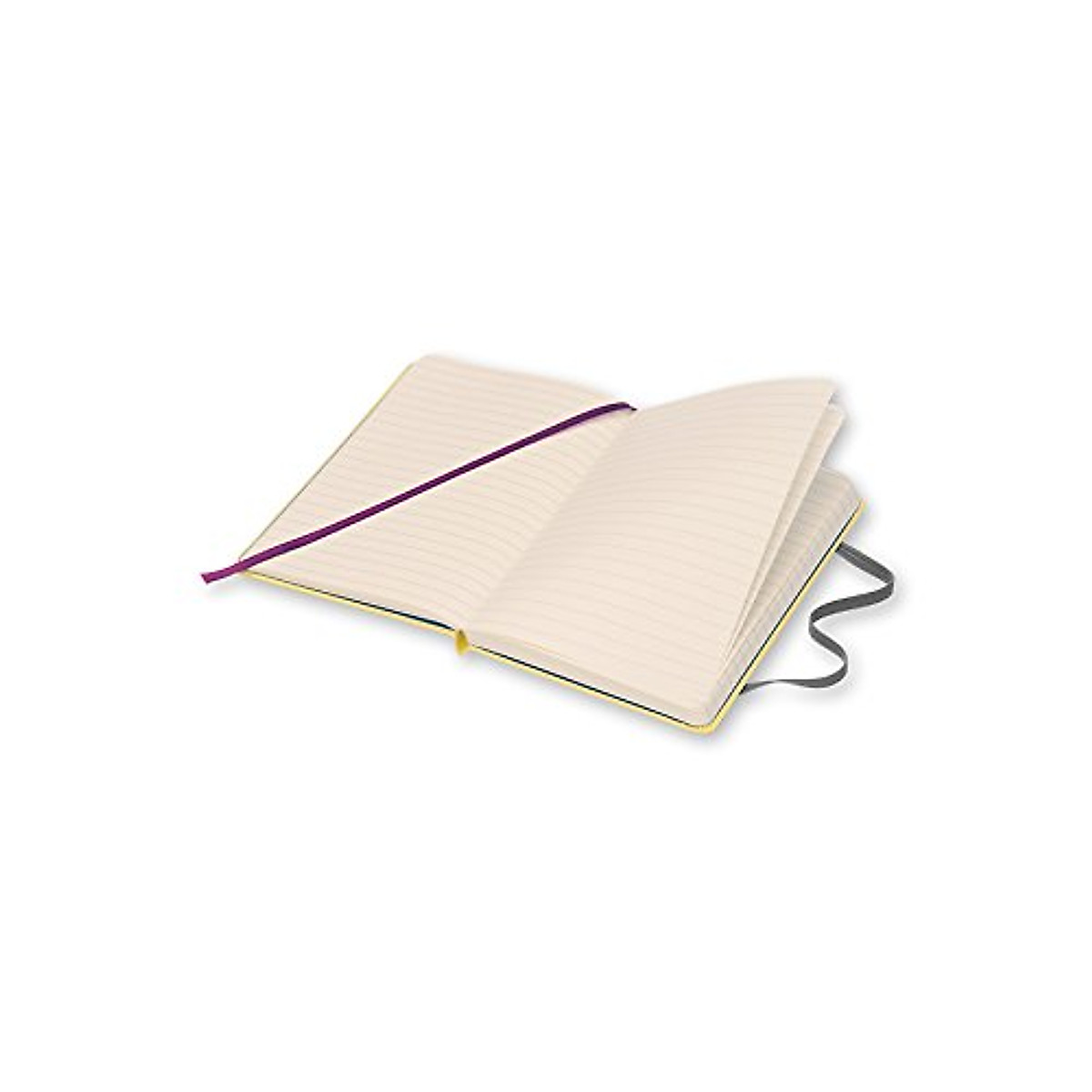 Moleskine Limited Collection Contrast Notebook, Hard Cover, Pocket (3.5" x 5.5") Ruled/Lined, Citron Yellow, 192 Pages