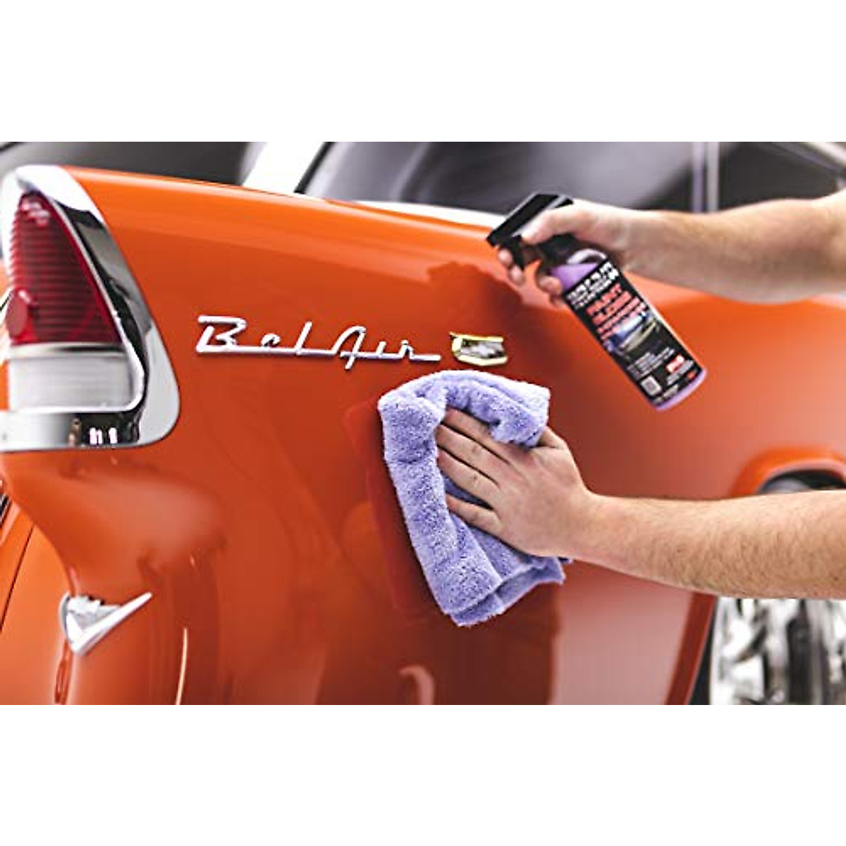 P&S Detailing Products – Paint Gloss Showroom Spray N Shine; Instant Detailer; Effectively Removes Dirt, Fingerprints, Dust, and Smudges; Excellent Clay Lubricant; C5001 (1 Gallon)