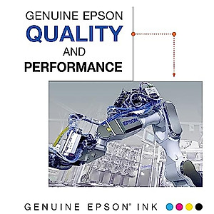 Epson 822 DURABrite Ultra Ink High Capacity Black & Color Cartridge Combo Pack (T822XL-XCS) Works with Workforce Pro WF-3820, WF-3823, WF-4820, WF-4830, WF-4833, WF-4834