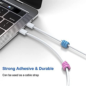 YANGTTOK 16PCS Self-Adhesive Thumb Up Wall Hooks,Funny Thumb Cord Holder for Data Cable,Earphone,Keys,Makeup Brush,Toothbrush