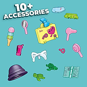 Mega Construx Barbie Convertible Beach Adventure, Building Toys for Kids