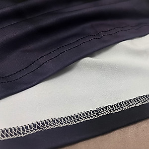 TIMWOODER Men's Compression Shirt, Soft Short Sleeve 3D Print Fitness Sports Shirt Gym T-Shirt