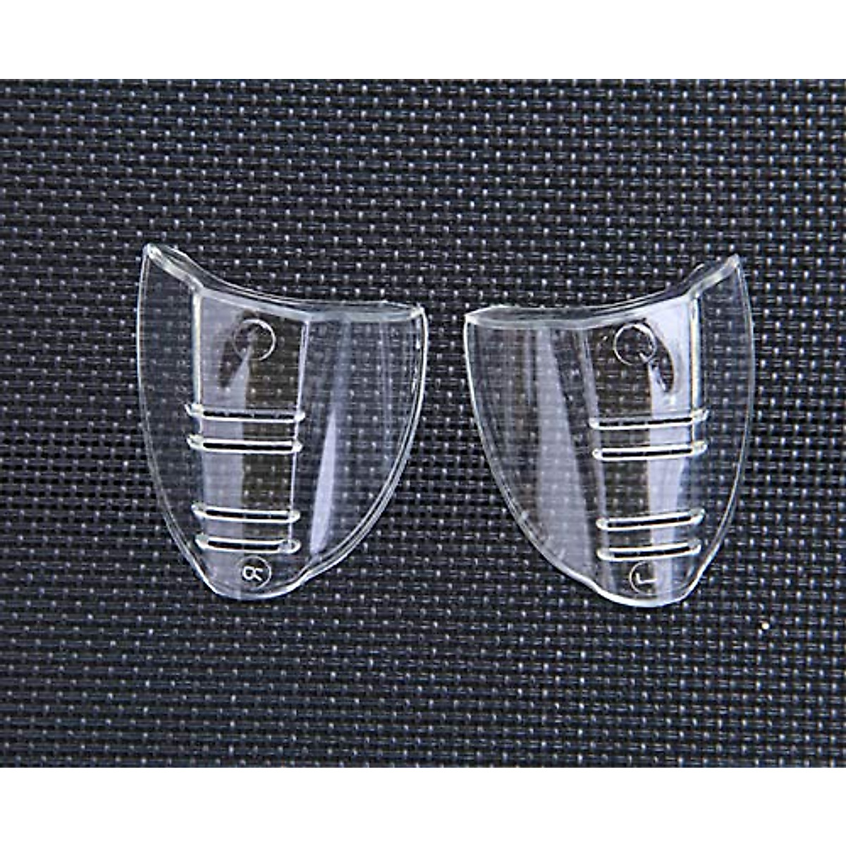 FasHuby Hub’s Gadget 12 Pairs Safety Eye Glasses Side Shields, Slip On Clear Side Shield for Safety Glasses- Fits Small to Medium Eyeglasses