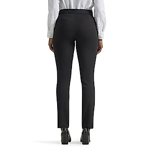 Lee Women's Ultra Lux Comfort Any Wear Slim Ankle Pant Unionall Black 10