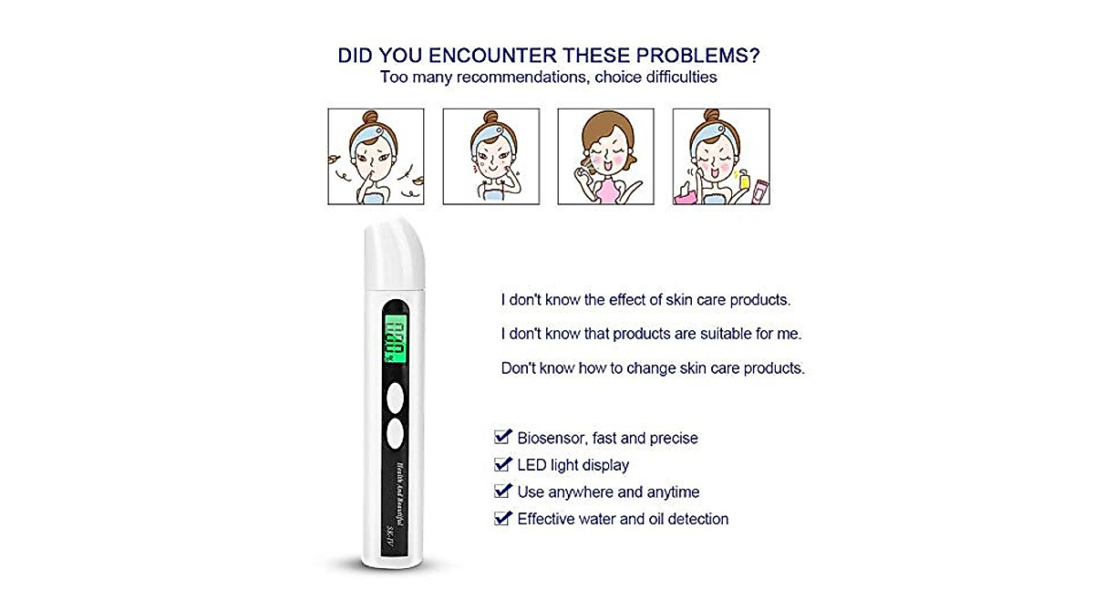 Skin Moisture Analyzer - Accurate & Portable Testing