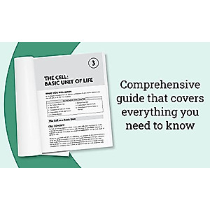 Barron's Science 360: A Complete Study Guide to Biology with Online Practice (Barron's Test Prep)