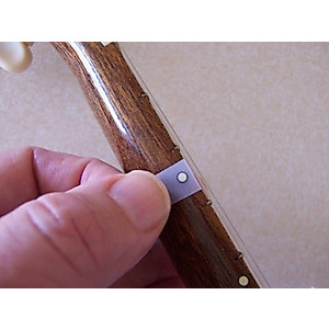 Classical Guitar Fret Markers - Dry Transfer Small Ivory Dots from Rosette