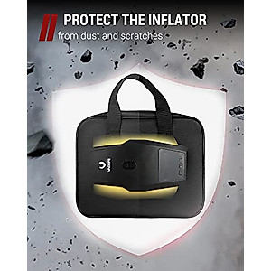 VacLife Tire Inflator Storage Bag - Air Compressor Portable Bag, Storage Bag for Air Pump for Car Tires, Carrying Case for Air Compressor for Car, Tire Pump Travel Bag, for VL701, VL708 & VL748
