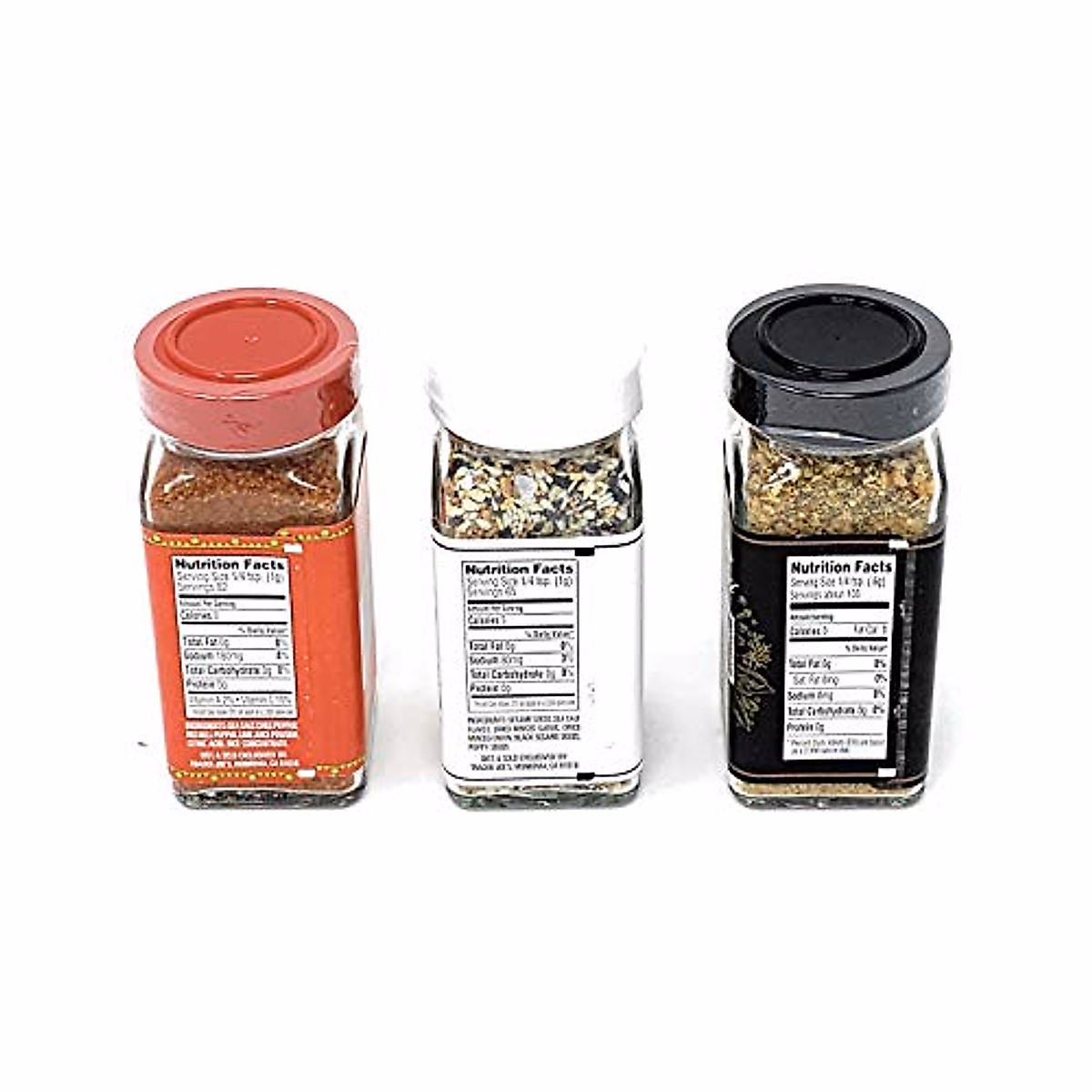 Trader Joe's Seasoning - 21 Salute Seasoning , Chile Lime and Everything but the bagel Seasoning