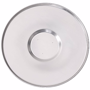Fire Sense 61437 One Piece Round Heavy Duty Premium Reflector Upgrade For Gas Patio Heater With 3 Barrel Bolt Design Fits Any Of Our Gas Patio Heaters - 38" Diameter