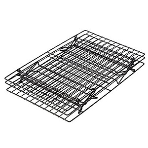 Wilton Excelle Elite 3-Tier Cooling Rack for Cookies, Cake and More, Black