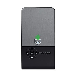 Thick Mini DLP Projector WiFi Bluetooth Portable Proyector LED DLP Beamer Home Cinema Support (Size : 8GB)