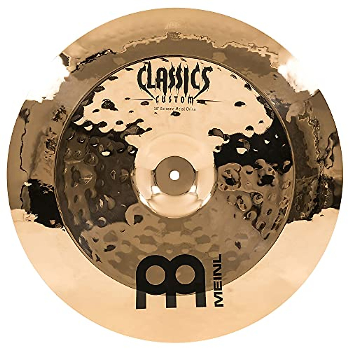 Meinl 18" China Cymbal - Classics Custom Extreme Metal - Made in Germany, 2-YEAR WARRANTY (CC18EMCH-B)
