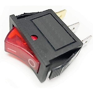 Rocker Switch 23EF010GAA ON/Off for Twin Star Fireplaces 23EF003GAA 23E05-0530