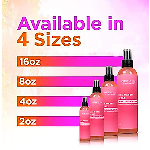 Uhuru Naturals Rice Water Spray - Nature's Protein Treatment (8 oz) - pH Balanced - We have perfected our Fermented Rice Water to a Science for an exact period of time 4 Maximum Benefits