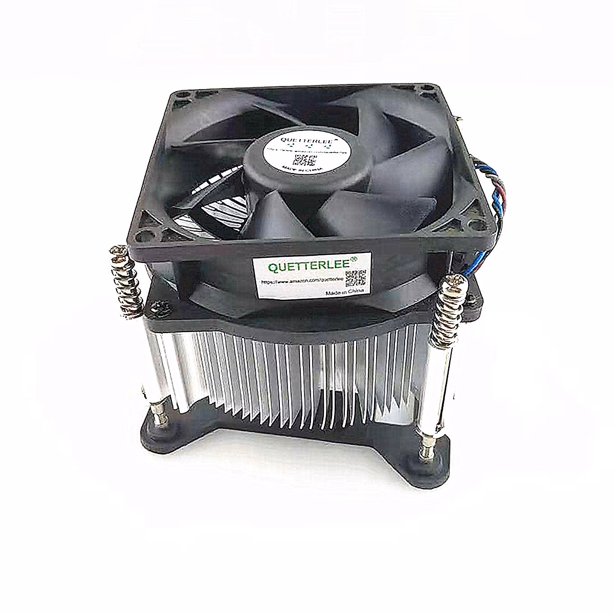 QUETTERLEE New for HP 4-Pin 644724-001 724801-001 644725-001 CPU Heatsink Fan Pro 3000 3010 3400 3405 3500 3515 3380 A6000 P7 H8 P7-1010 Envy 700-216 750-114 400G1 Intel 1150 1155 1156 1151 Series Fan