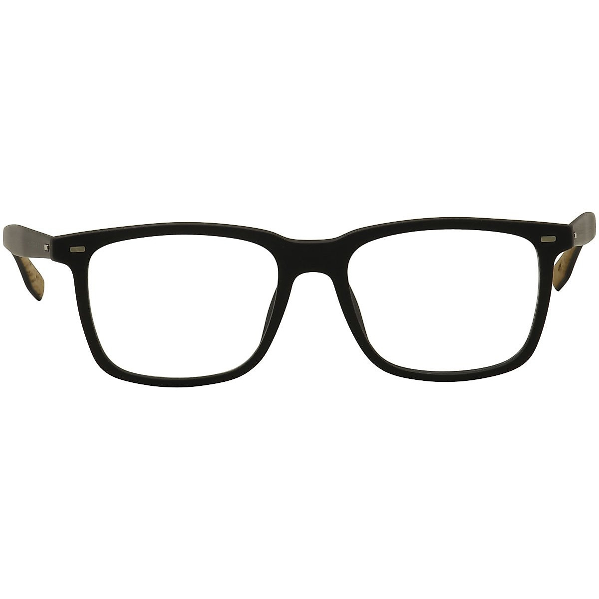 Boss hub Plastic Rectangular Eyeglasses 53 00R5 Black