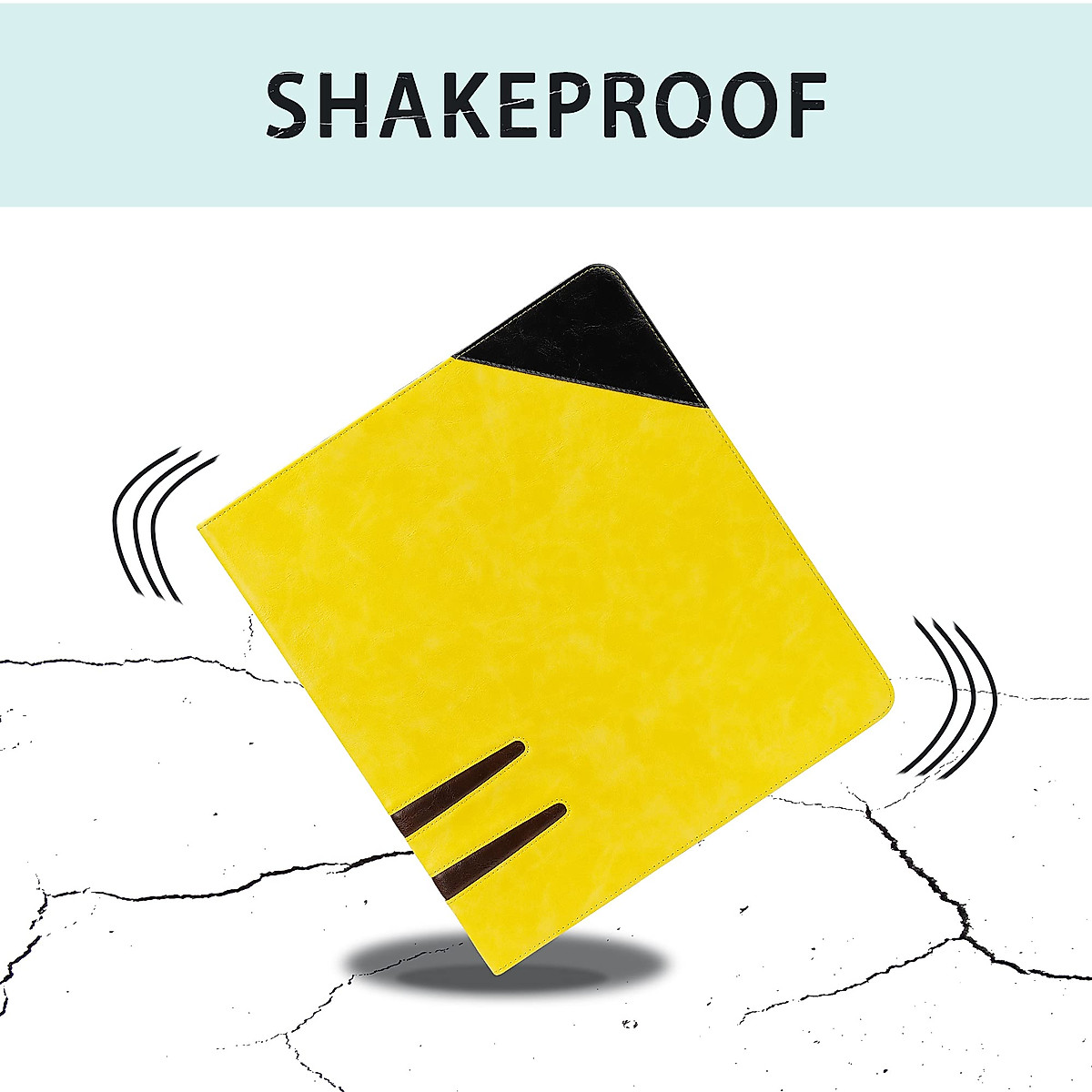 9-Pocket Trading Card Binder,Card Collector Album Fits 1080 Cards with 60 Sleeves Included, Compatible with PM Trading Cards and All Other Card Games.（Yellow）