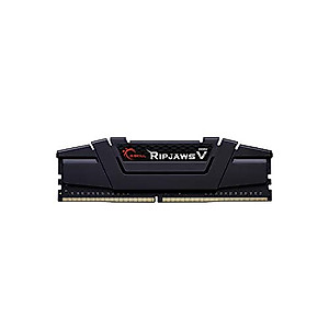 64GB G.Skill DDR4 PC4-28800 3600MHz Ripjaws V for Intel CL16 (16-19-19-39) Quad Channel kit (4x16GB)