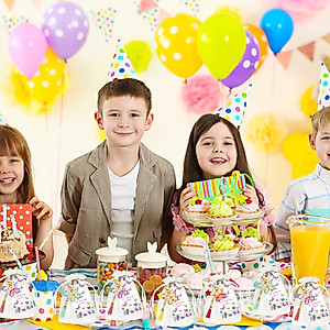 12 Sets Butterfly Party Favors Tassel Keychain Fairy Party Decorations with Laser Butterfly Flower Gauze Bag Thank You Cards for Butterfly Theme Birthday Party Baby Shower Goodie Bag Decor (Butterfly)