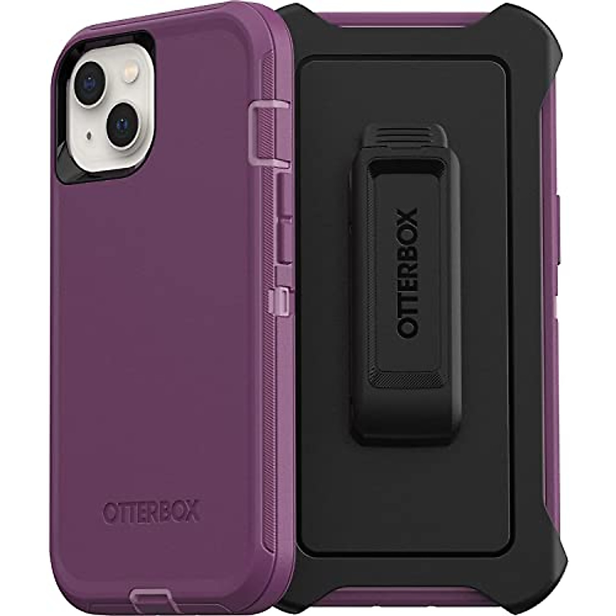 OtterBox Defender Series SERIES SCREENLESS EDITION Case for iPhone 13 (ONLY) - HAPPY PURPLE