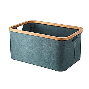 Single pack Small Laundry Storage sorter: Spruced Small Laundry Basket Foldable with Handles,StorageWorks | Cloth Storage Basket for Clothes, Organization, Storage Basket Storage Bins