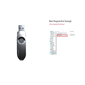 JIANGTECH USB Drive for PC and Android, Enctypted by Fingerprint, Support USB 3.0 (128GB)