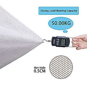 Child Safety Net,118Inchs x 29Inchs,Balcony Patios Rail Stairs Safe Net for Kids/Pets/Toys, Safety for Indoor&Outdoor