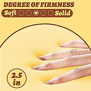 Bench Cushions.36x14 Inches Spill-Resistant Bench Cushion Is Suitable for Patio Benches, Patio Sofas, Garden Benches. Comes with 2 Tie Straps for Easy Removal for Cleaning. (36x14x2.5, Anthracite)